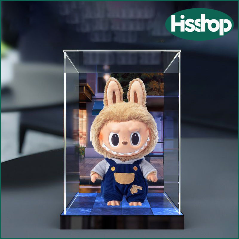 Acrylic display box suitable for popmart Labubu time to chill,labubu ...
