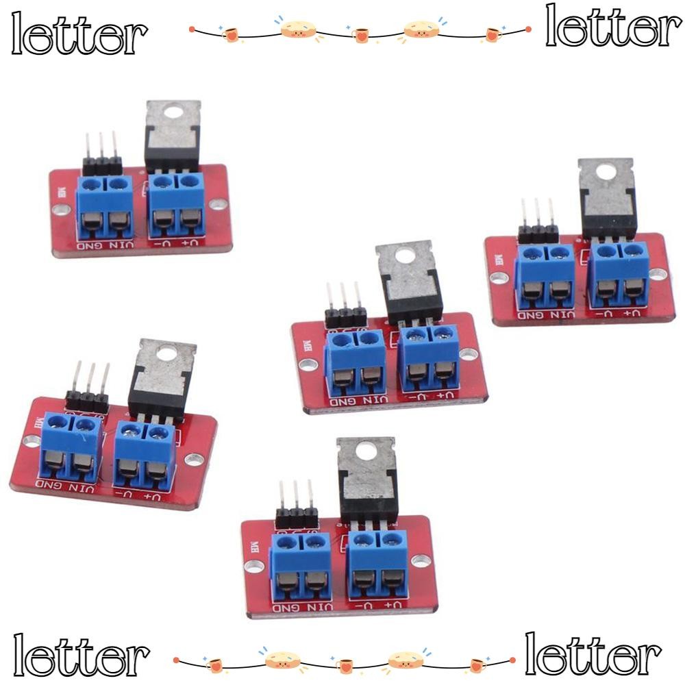 LETTER 5pcs Driver Module, IRF520 red MOSFET, irf520 mosfet ...