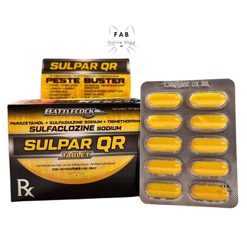(by 10’s / banig) Battlecock Sulpar QR Tablet | Shopee Malaysia