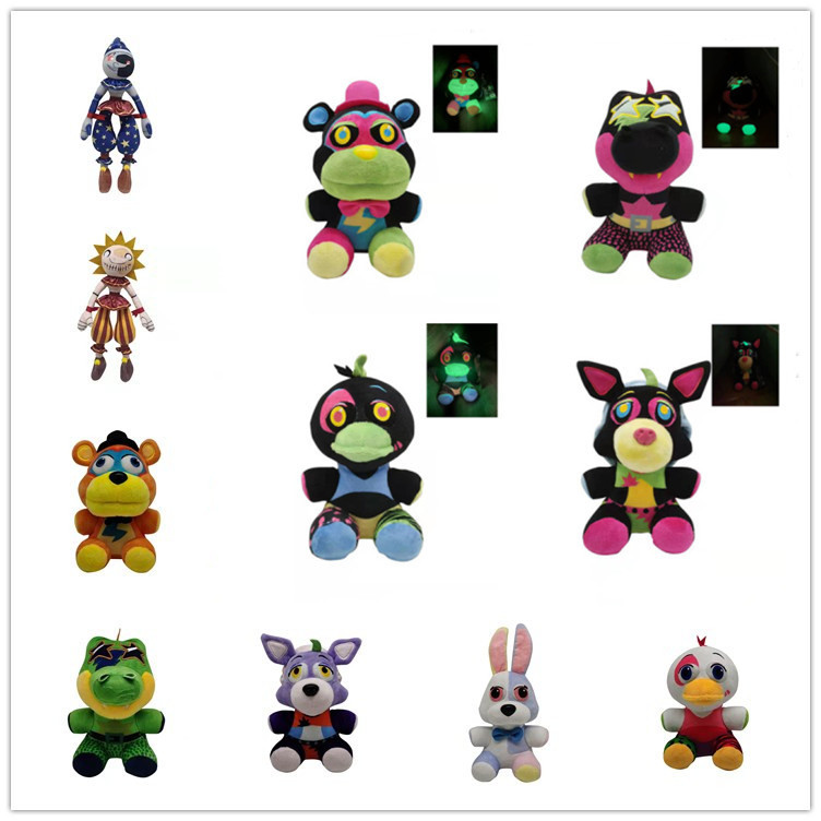 Sundrop Fnaf Safety Broken Hole Final Boss Sun Moon Doll Plush Toy ...