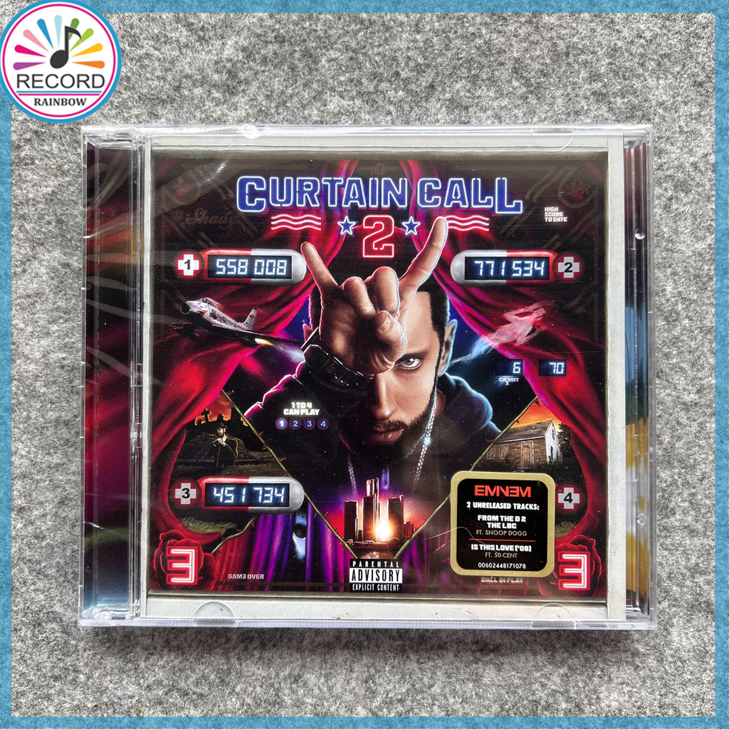 Eminem Curtain Call 2 Original 2 Disc Album [Sealed] Brand New | Shopee ...