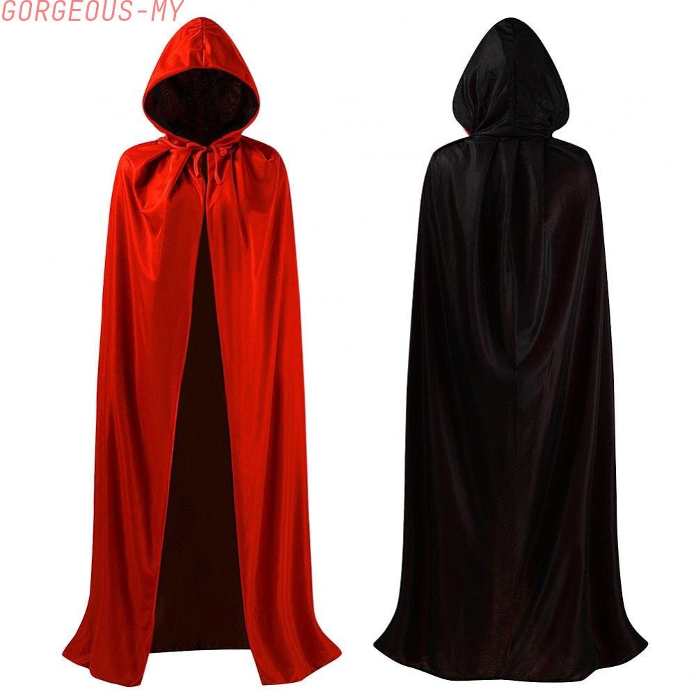 ⭐ Fast Shipping⭐Robe Cape Hood Masquerade Halloween Costume Smock 2 ...