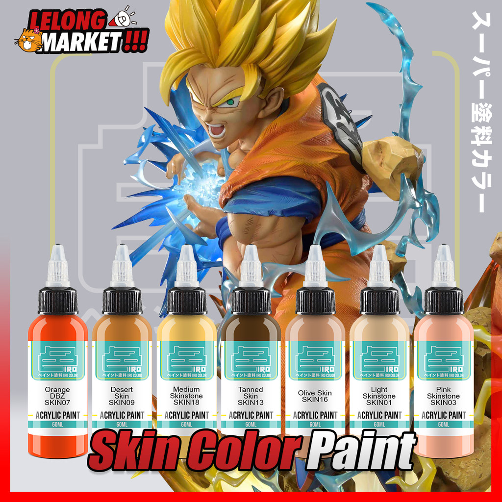 IRO Skin Color Series Japan Quality Pre-thinned Paint 60ML Airbrush ...