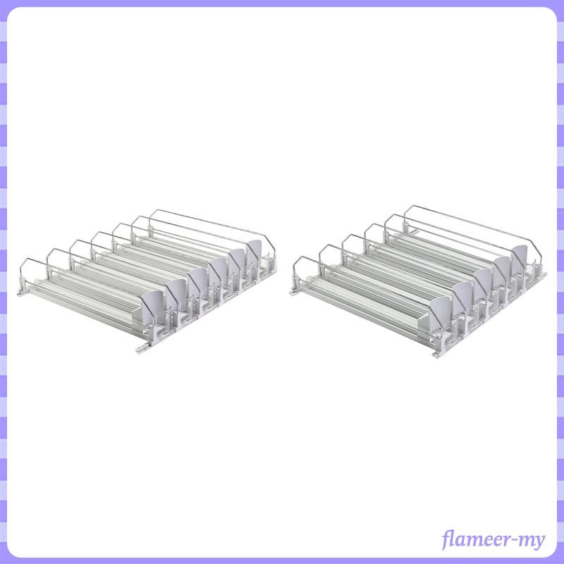 [FlameerMY] Drink Organizer for Can Pusher Spring Loaded Beverage ...