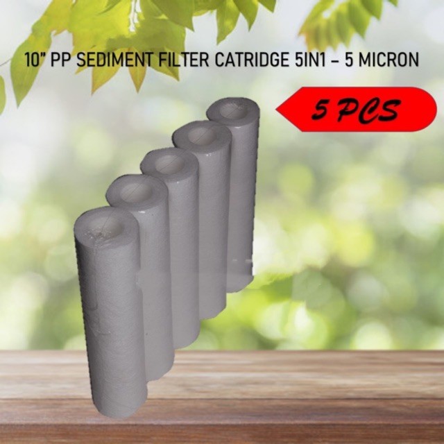 PP Sediment Filter Replacement Cartridge (5 pcs) PP Water Filter ...