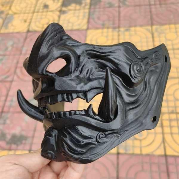 heyday mask mask halloween kids mask Merah seperti topeng, muka penuh ...