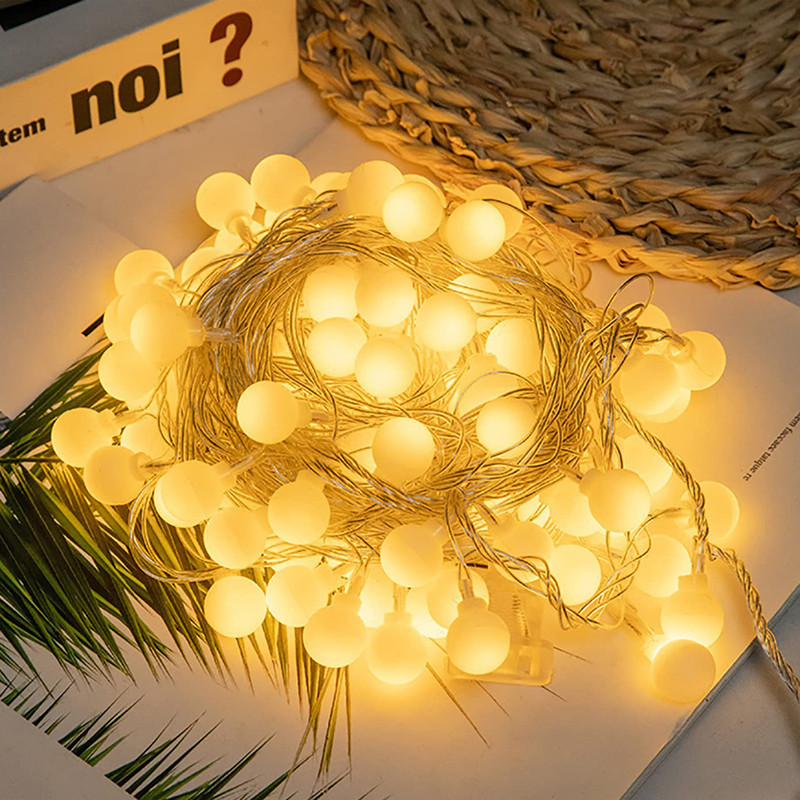 LED Lighting Dragon Ball Lighting Chain Stall Small Colored Lights ...
