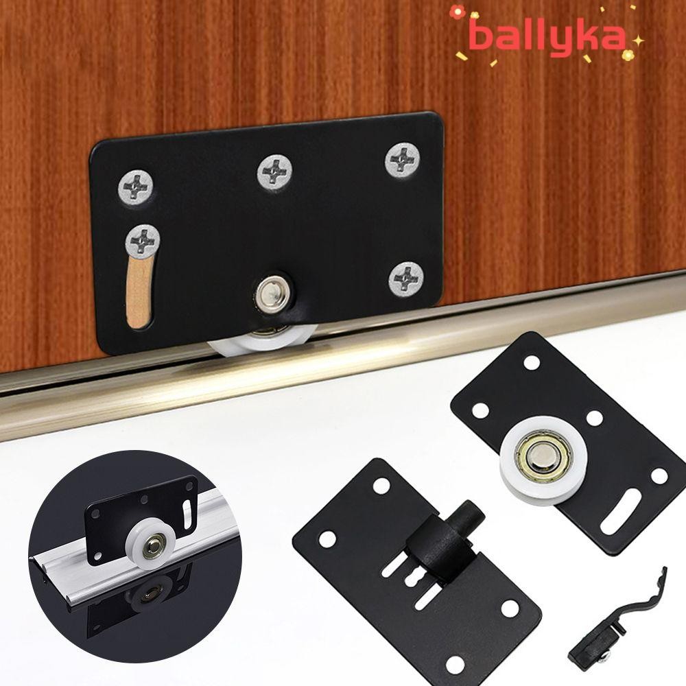 BALLYKA Sliding Door Wheel Hardware Roller Kit Wheel Runner Cabinet ...