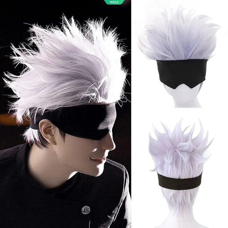 Anime Jujutsu Kaisen Satoru Gojo Yor Forger Cosplay Wig Role Play ...