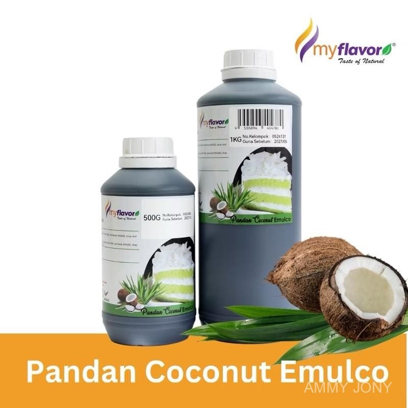 Pandan Coconut Emulco 500g/ 1KG | Food Flavor | My Flavor | Shopee Malaysia