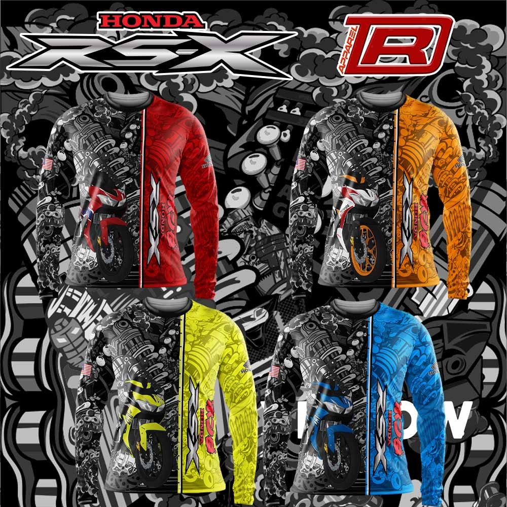 （Ready Stock） New Design Honda RSX 150 Long Sleeve/ Size XS-8xl Clothes ...