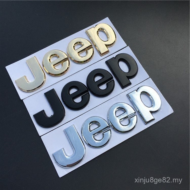 Original Factory Label Sticker JEEP JEEP Metal Modified Car Label JEEP ...