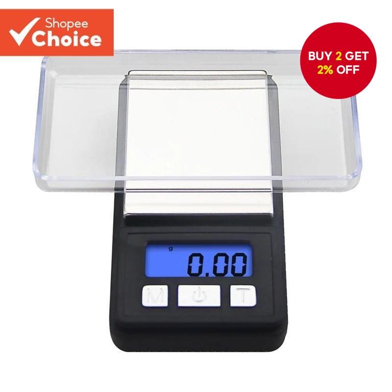 0.01g Digital Pocket Scale Portable LCD Electronic Jewelry Scale Gold ...