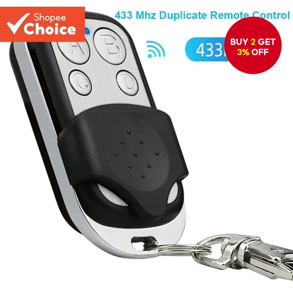 Metal Push Button Remote Control Transmitter ABCD / Lock Unlock 4Button ...