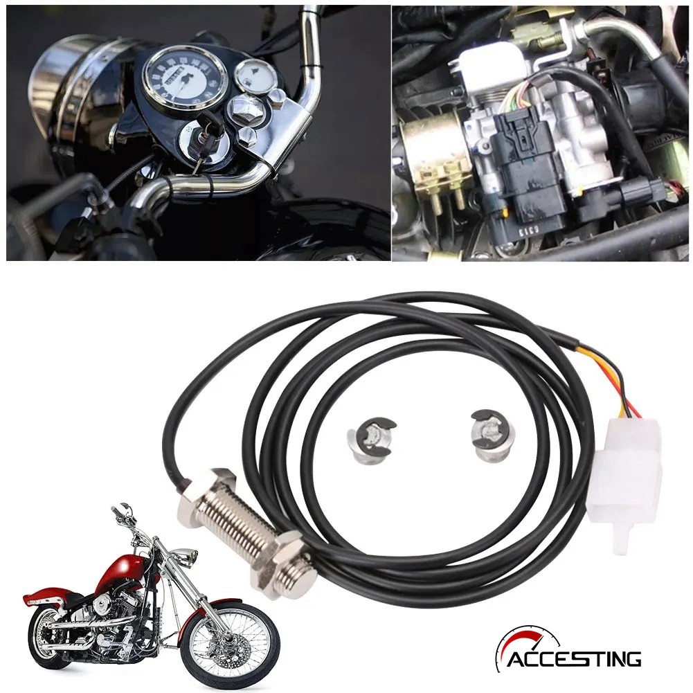 Motorcycle Odometer Sensor Cable Scooter Durable Digital Speedometer ...