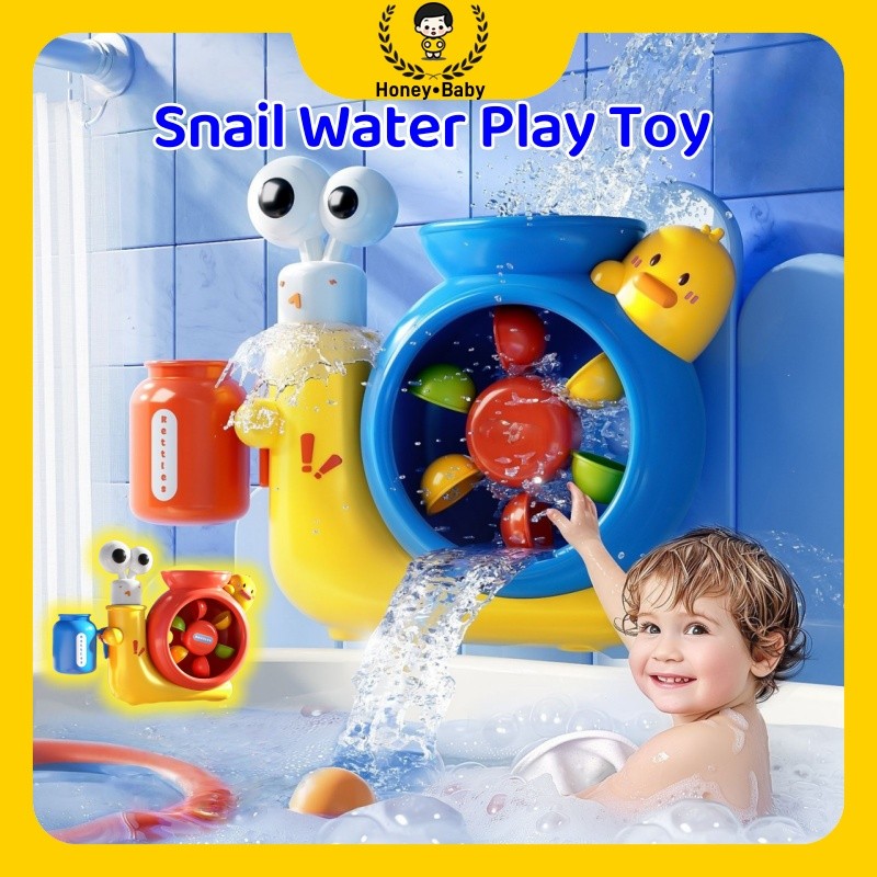 Snail Bath Toy Cute Animal Water Play Toys Kid Swimming Bathroom Boys ...