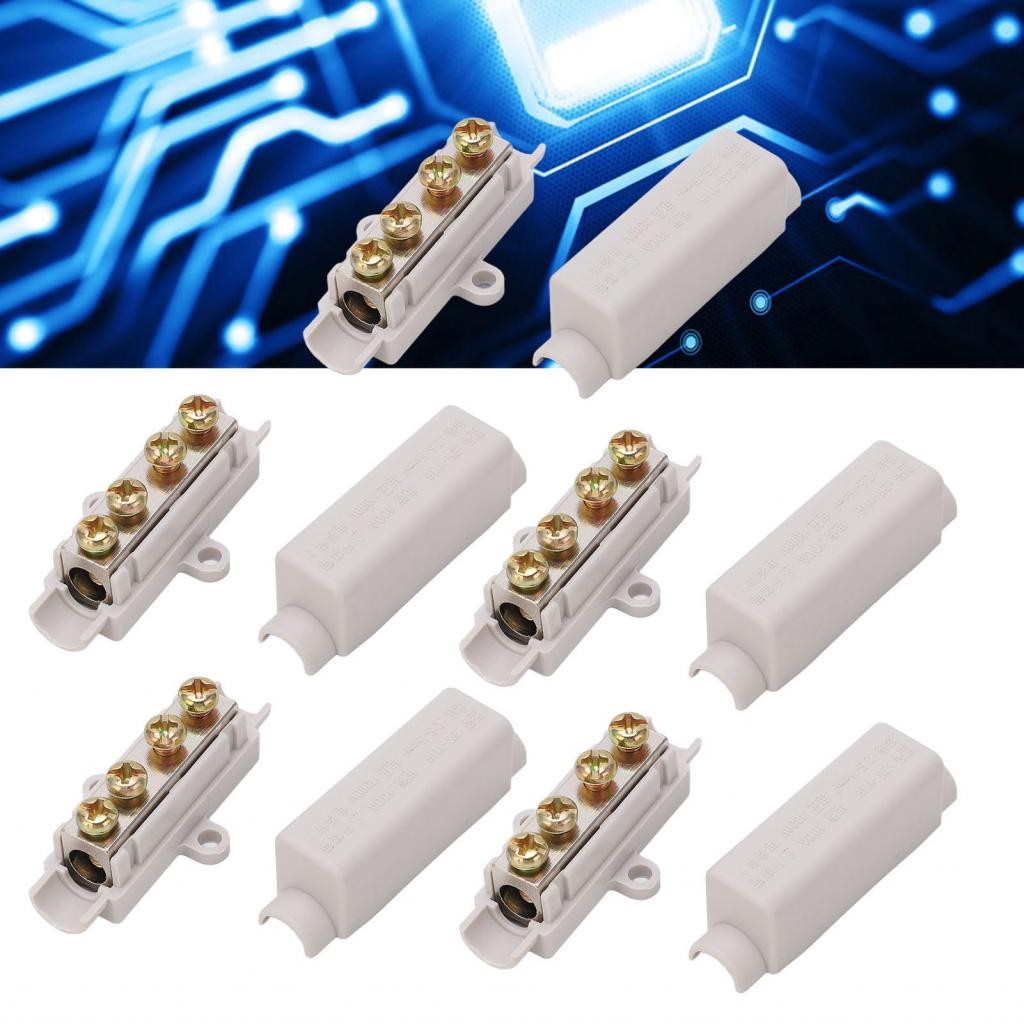 welcomehome-my 5Pcs 100A 1000V High Power Wire Cable Connector 2.5 ...