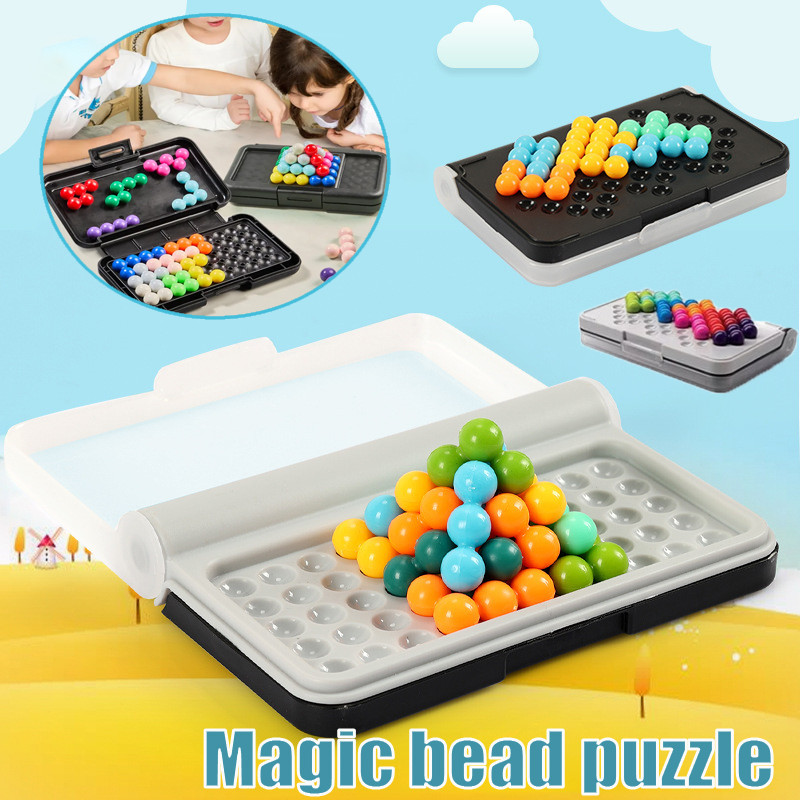 Smart Battle Board Game Intelligence Magic Bead Puzzle DIY Interactive ...