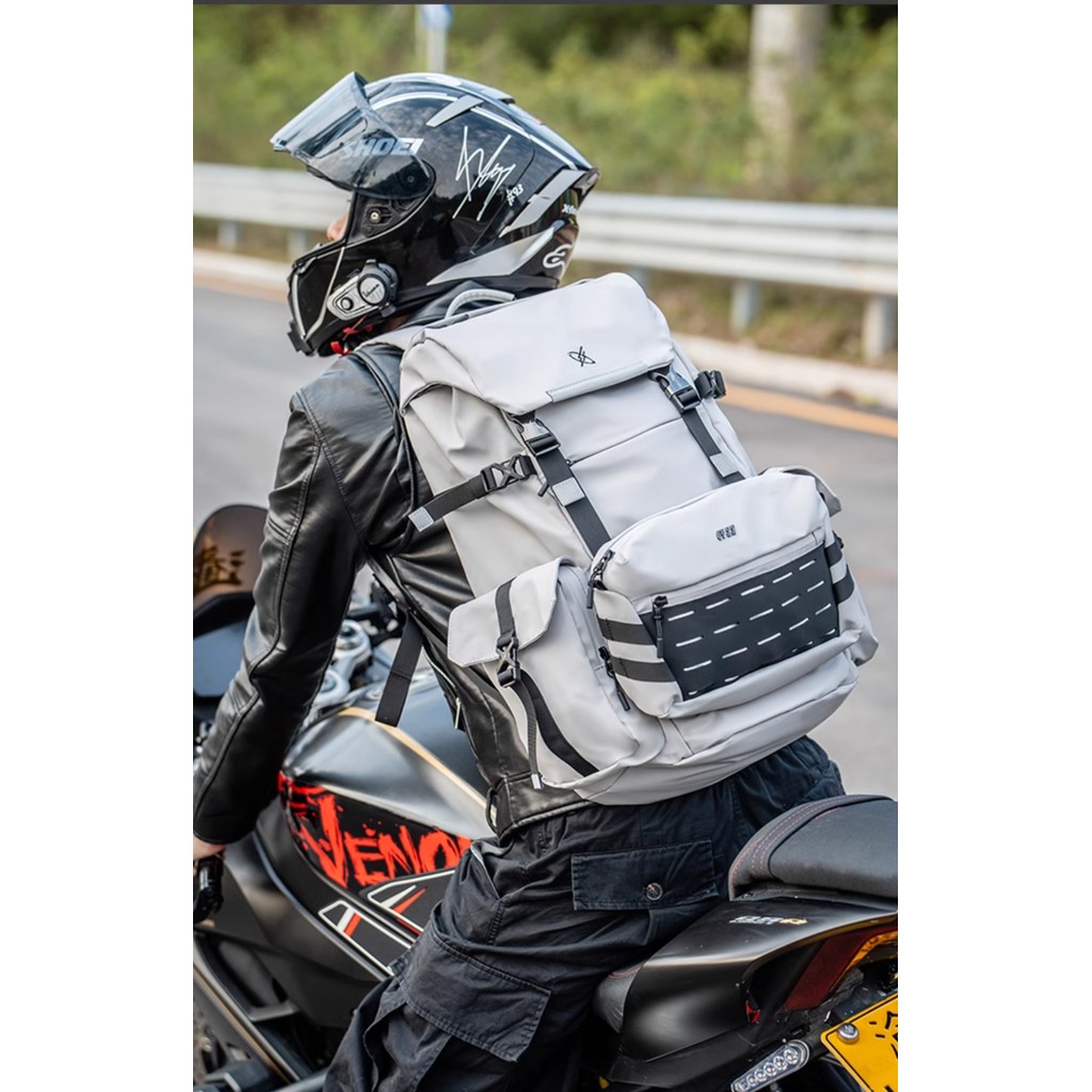 GYXX/Red Tide Backpack Men's Backpack Computer Travel Function Tactical ...