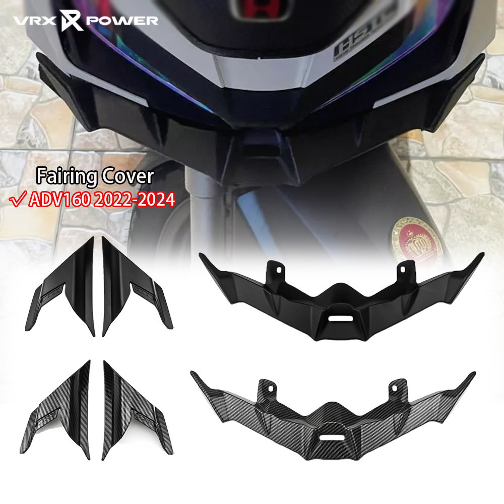 For HONDA ADV160 2023 2024 Motorcycle Front Winglet Fairing Wing Shell ...