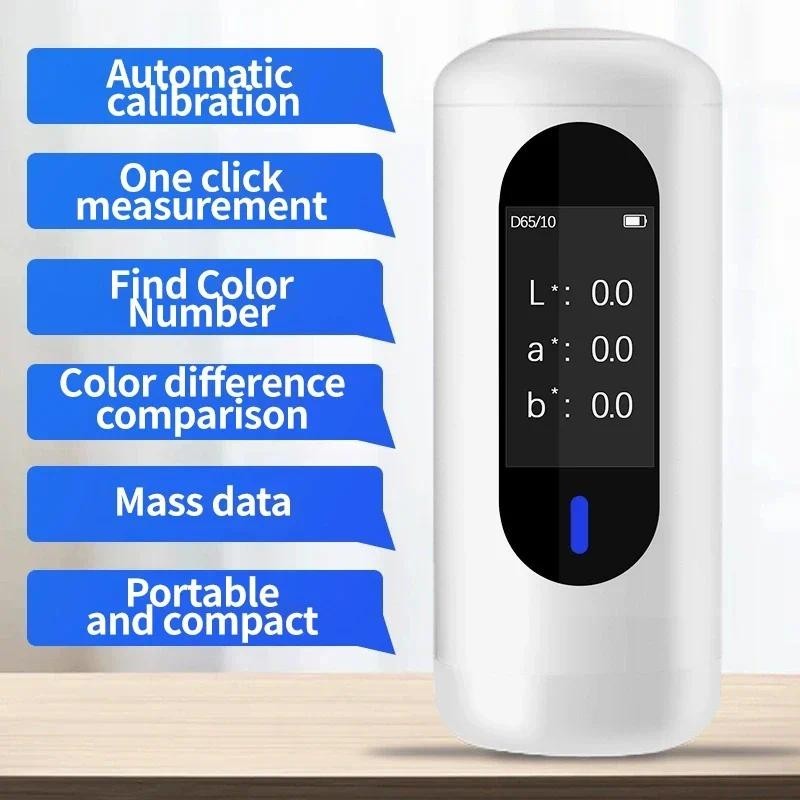 CR10 CR20 Colorimeter High-precision Paint Fabric Coating Tester ...