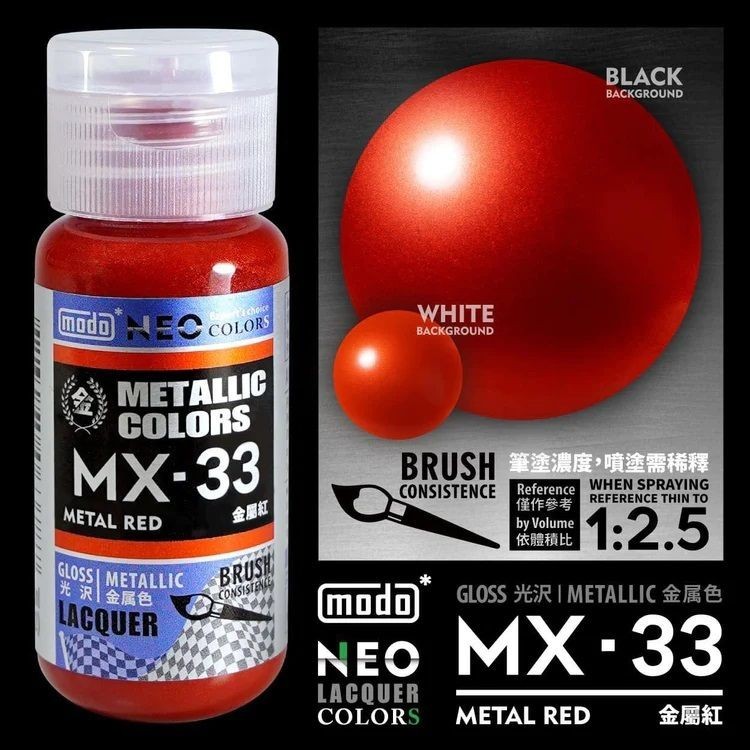 MODO MX33 METAL RED 30ML | Shopee Malaysia