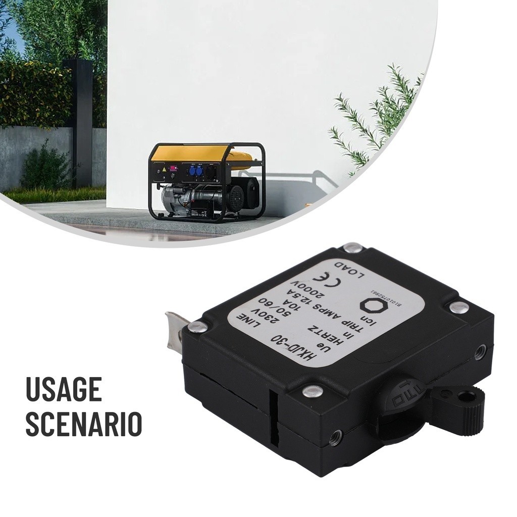 [TWILIGHT] Generator Circuit Breaker 2-3kW 10A Power Switch 168F/170 3 ...