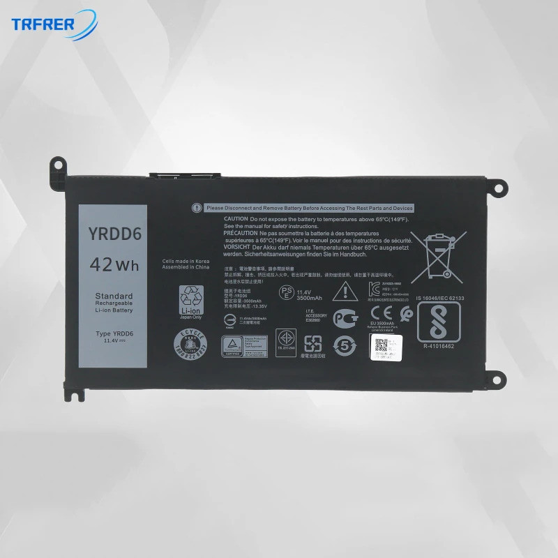 YRDD6 Laptop battery For Dell Inspiron 5482 5480 5481 5485 5491 5591 ...