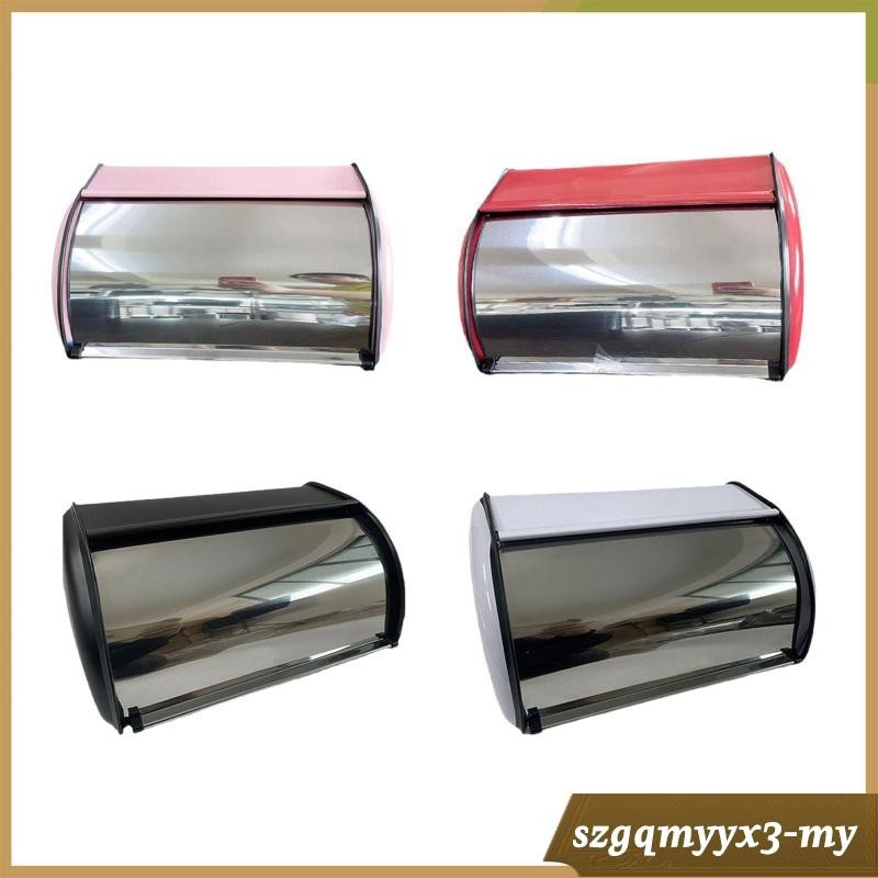 [ Metal Bread Box Bread Storage Bin Container Bread Bin Bread Keeper ...