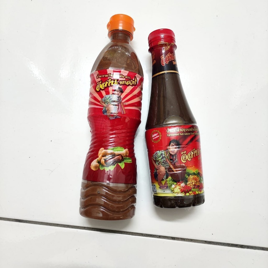 泰国进口腌鱼酱 Esan Tamarin Sauce 500ML Esan Fermented Fish Sauce 350ML ...