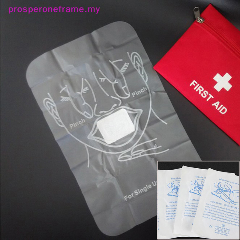 prosperoneframe 10Pcs Cpr Facial Shields Disposable Cpr Face Mask ...