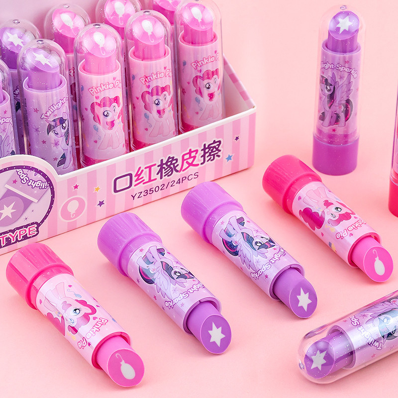 1PCS IIGEN × My Little Pony Theme Co branded Lipstick Eraser High ...
