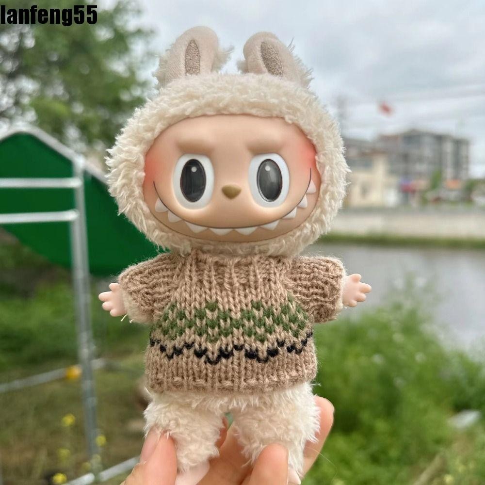 LANFENG 15cm Labubu Doll's Clothes, Sweater Changing Clothes Labubu ...