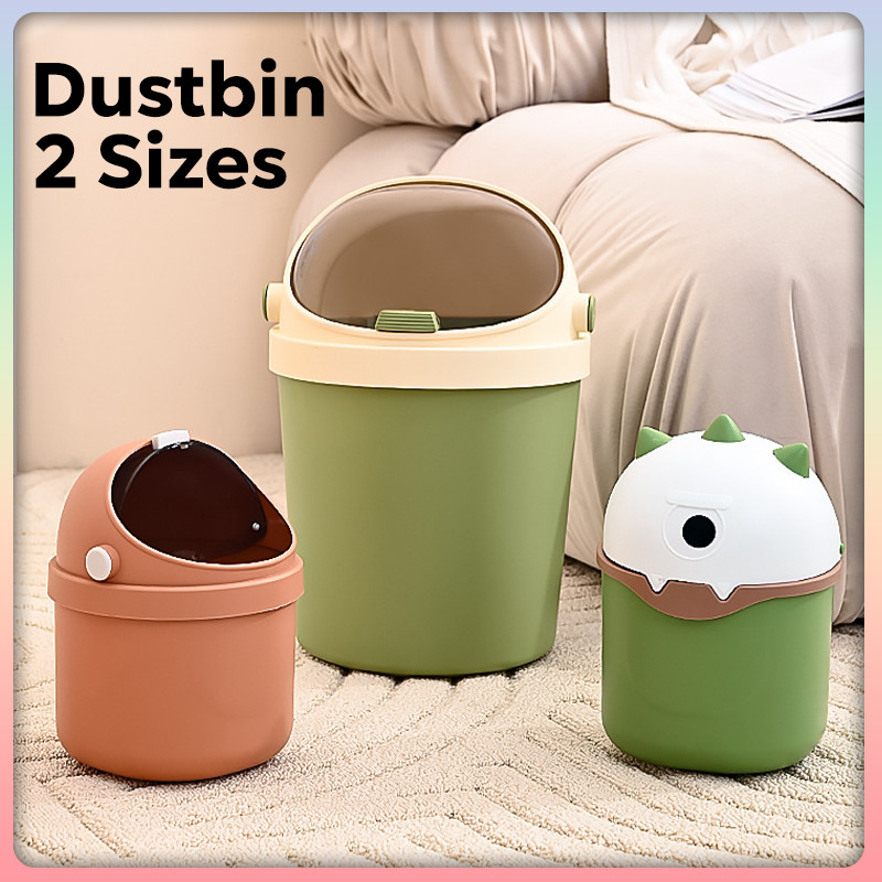 RBW - Cute Cartoon Large Capacity Office Table Desktop Dustbin Can ...