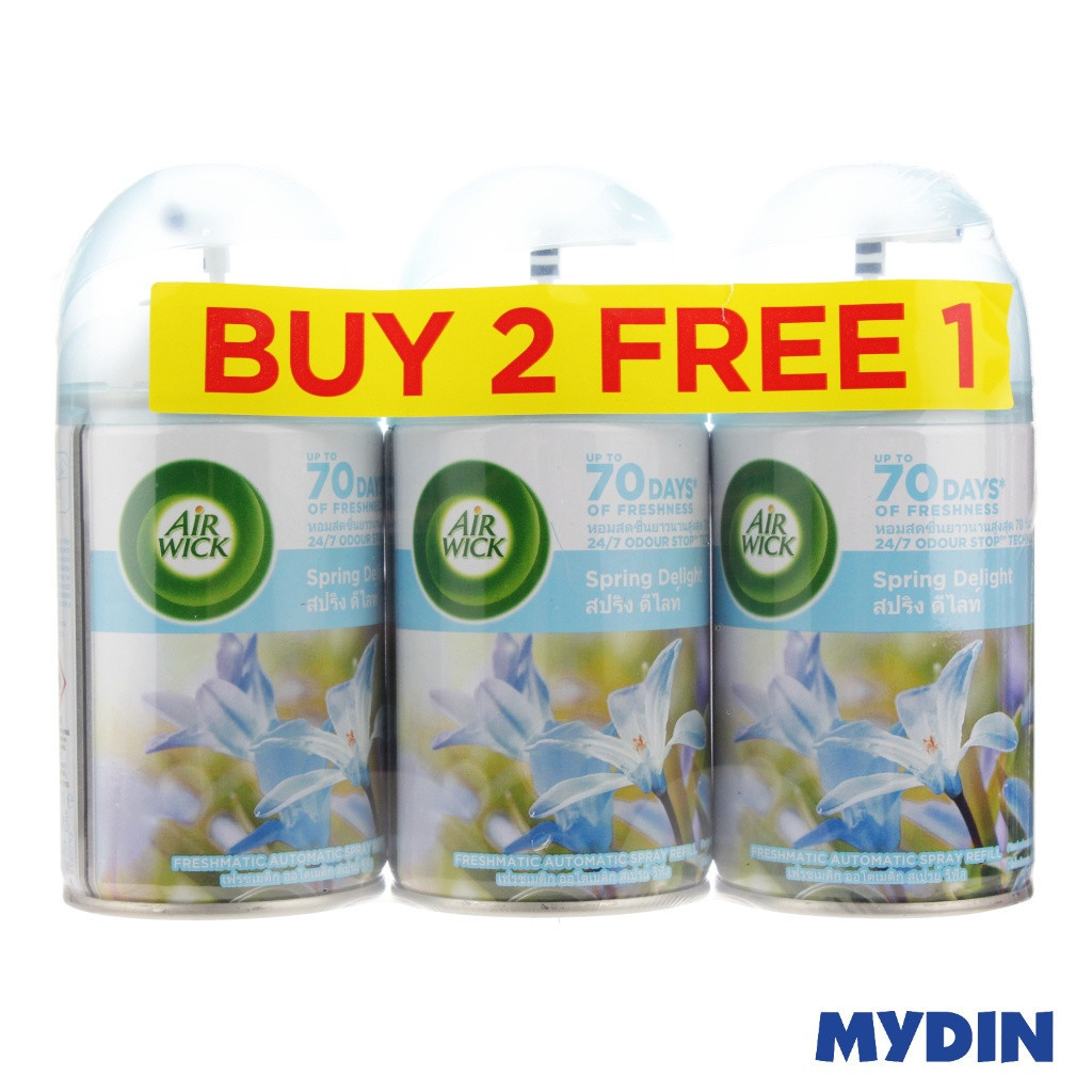 Air Wick Pure Refill B2F1 (250ml) – 2 Scents | Shopee Malaysia