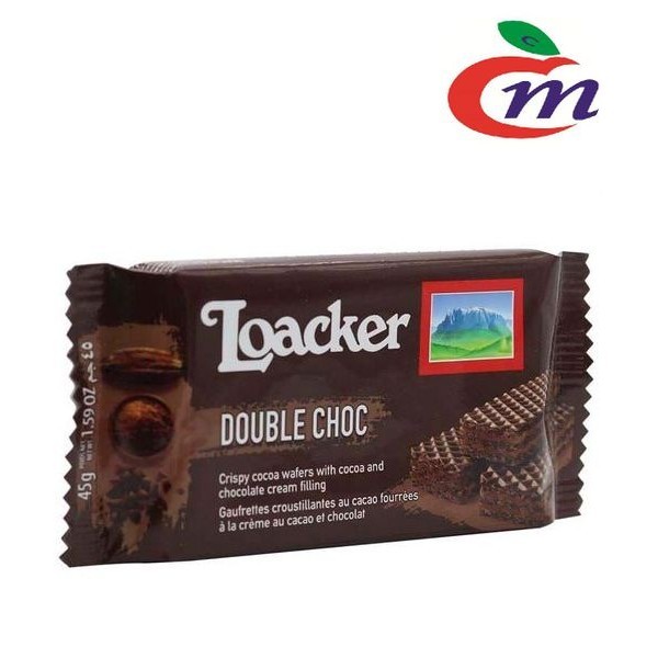 Loacker Double Choc 45g | Shopee Malaysia
