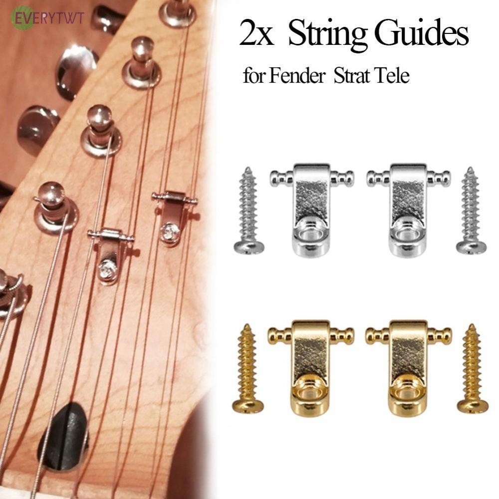 【shopee】Metal String Trees Retainers For Fender/Strat Guitars In Chrome ...