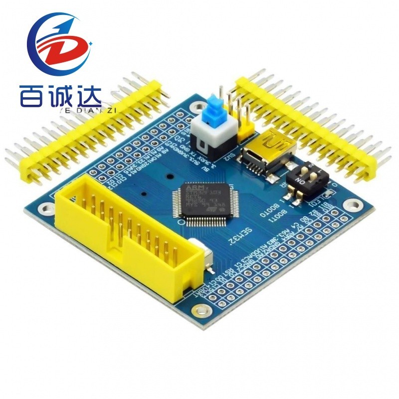 STM32F103 RCT6/R8T6/RBT6/RET6 papan pengembangan STM32 papan papan ...
