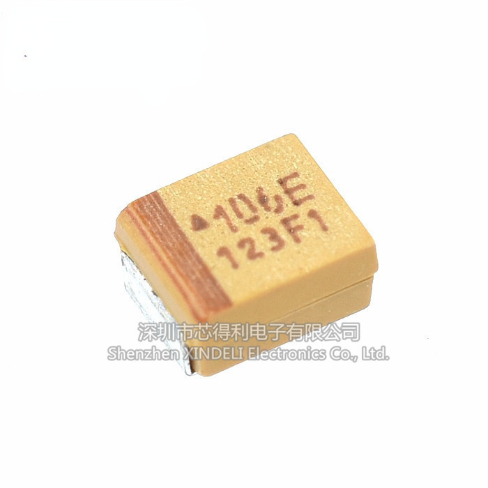 Chip Tantalum Capacitor 25v10UF 106 10UF 25V B3528 B Type 1210 Volume ...