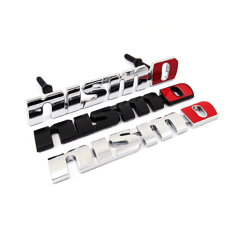 Chrome NISMO Auto Car Stickers Badge Emblem Car Styling For Nissan ...