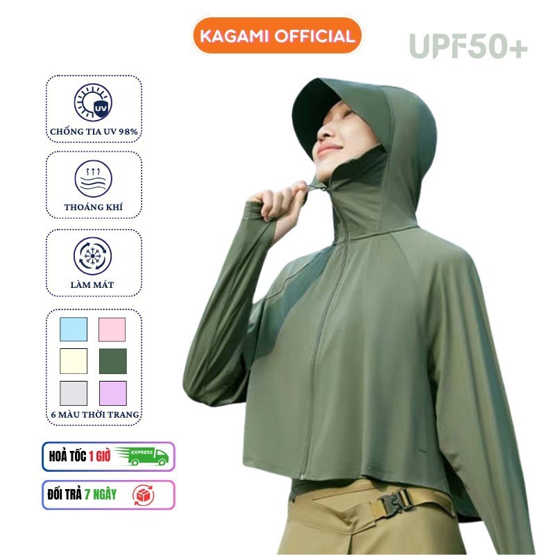 Upf50 Kagami Ultraviolet SunscreenJacket Reduces Heat Absorption | Shopee Malaysia