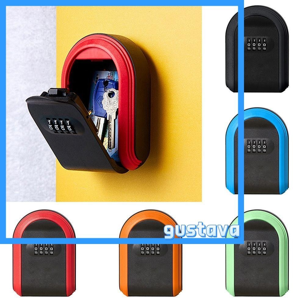 GUSTAVA 4 Digit Combination Lock Engineering Plastic Door Lock Indoor ...