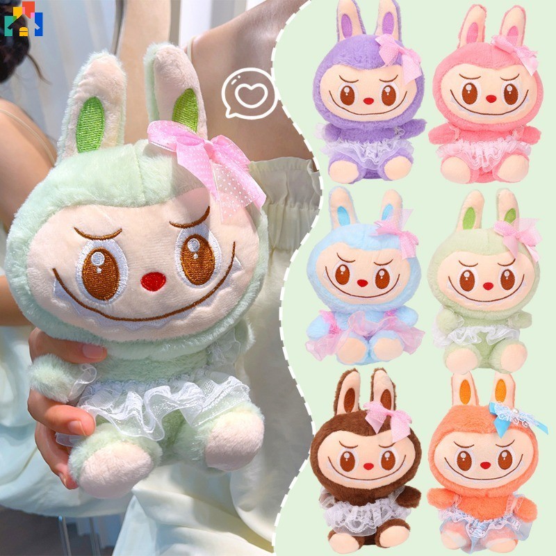 Cute Labubu The Monsters Series Kawaii 30CM Labubu Plush Toy Colorful ...