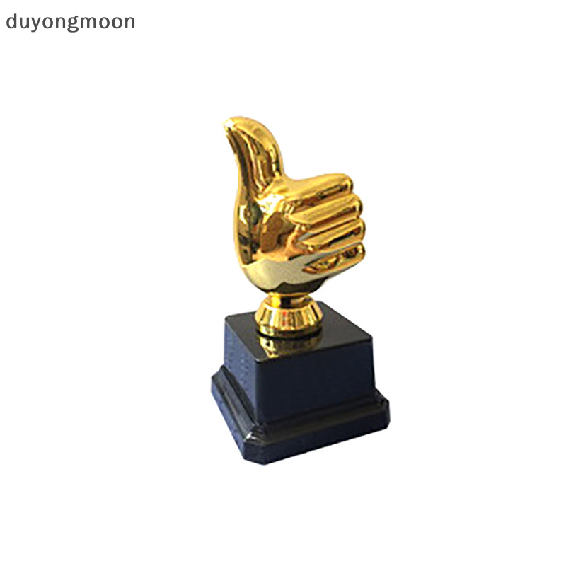 (duyongmoon) Creative Embroidery Medal Thumbs Up Trophy Gold Decoration ...
