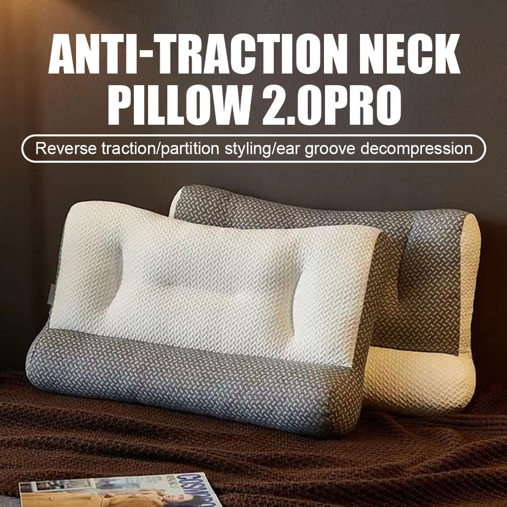 SOUL HAND 2024 Neck Pillow for Neck Pain Relief Memory Foam Pillows ...