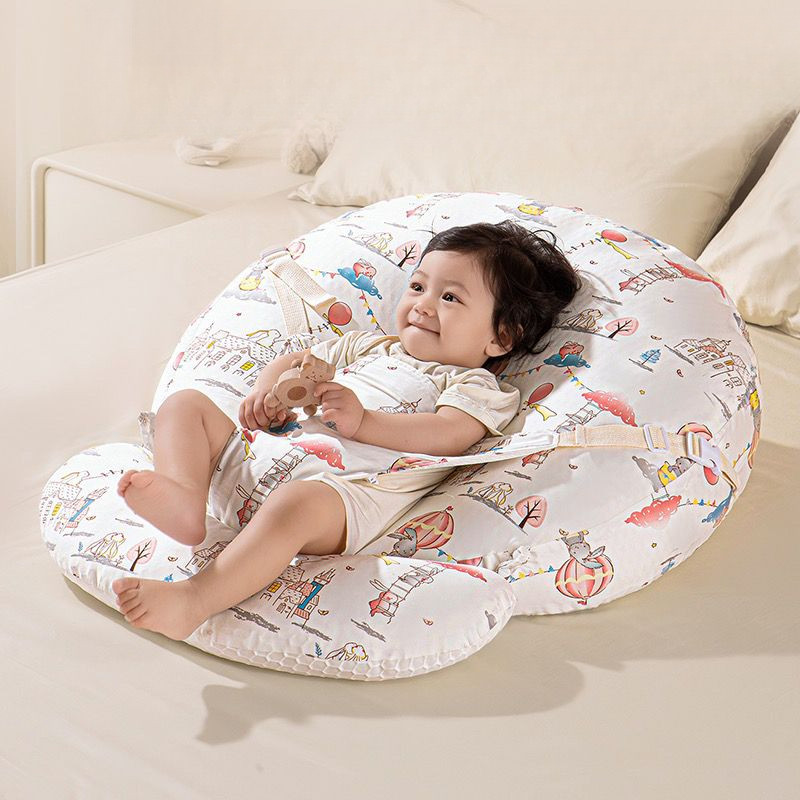 Anti-spill ramp cushion pillow baby lying down to sleep breastfeeding ...