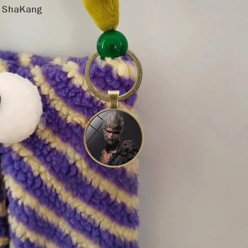 SKMY Black Myth Wukong Keychain Creative Anime Game Character Hanging ...