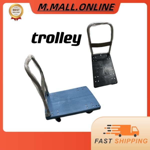 Foldable PVC Platform Hand Truck Trolley (90cm x 72cm) | Shopee Malaysia