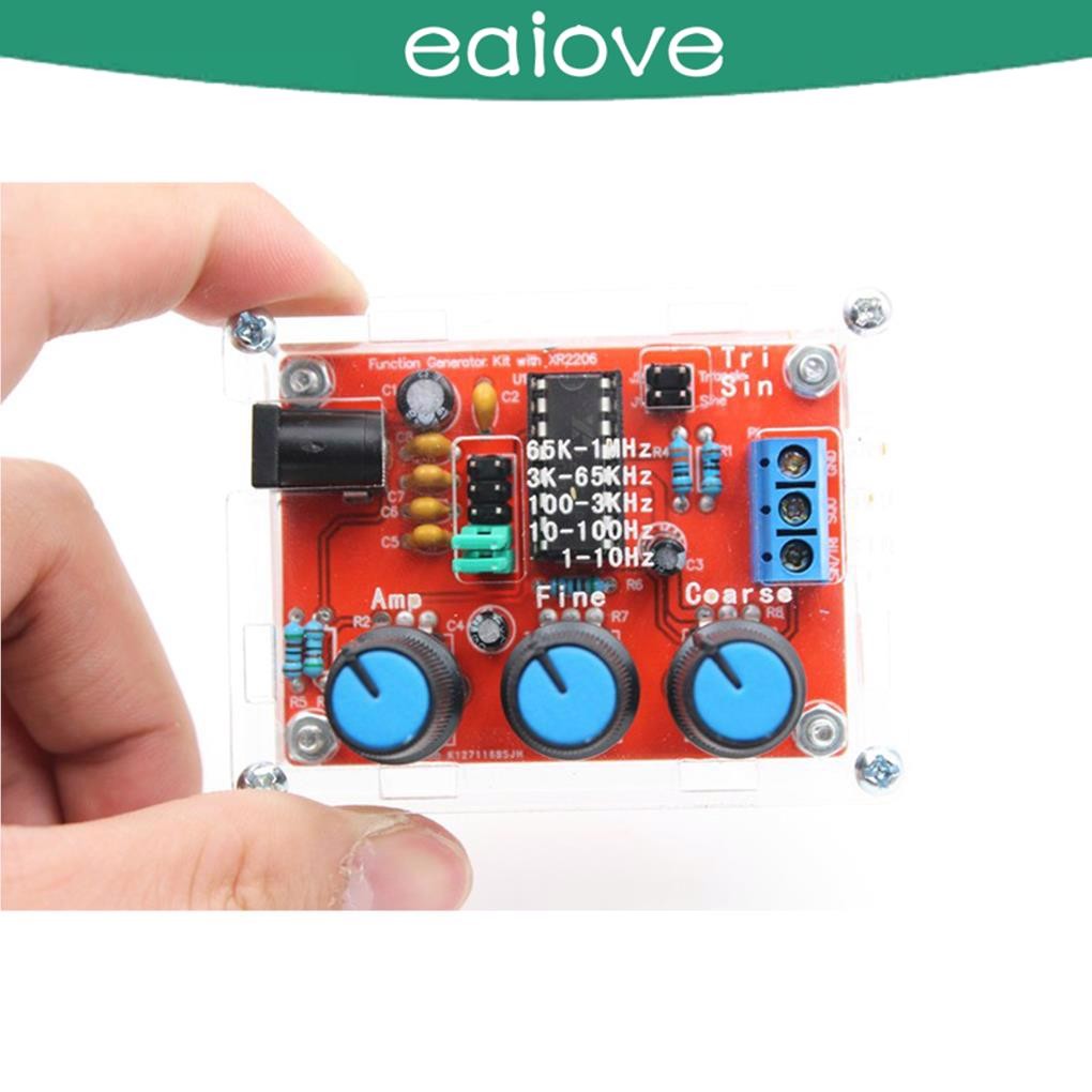 XR2206 Function Signal Generator DIY Kit 1HZ-1MHZ Wave Square Sine | Shopee Malaysia