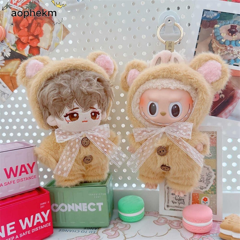 AOPHEKM Labubu Doll Clothes, Labubu Time To Chill Filled Doll Cos Dress ...